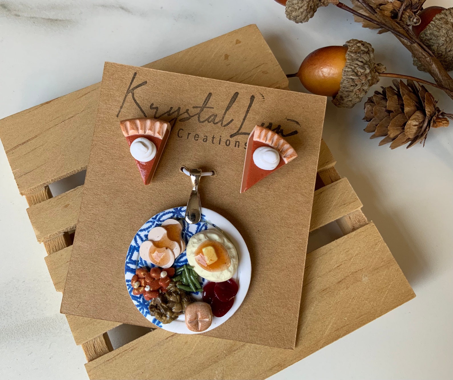 Miniature Thanksgiving Turkey Dinner With All the Fixings - Etsy