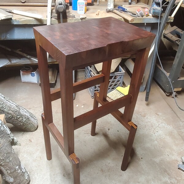 Butcher Block Table - Etsy