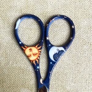 Sun & Moon Embroidery Scissors - Etsy