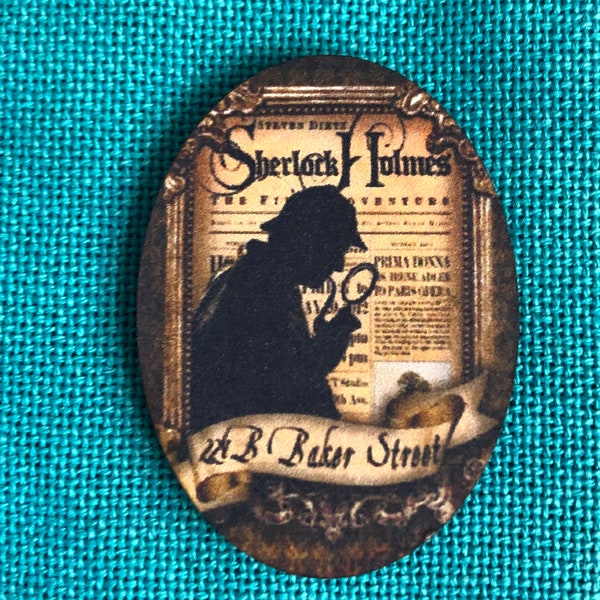 Sherlock Pin - Etsy