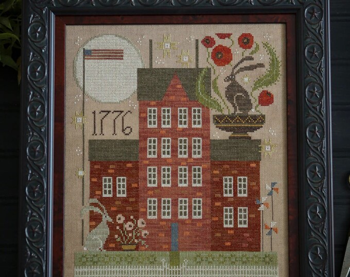 Summer Moon | Plum Street Samplers | Cross Stitch Chart - Etsy