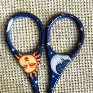 Sun & Moon Embroidery Scissors - Etsy