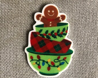 Gingerbread Man Bowls - Etsy