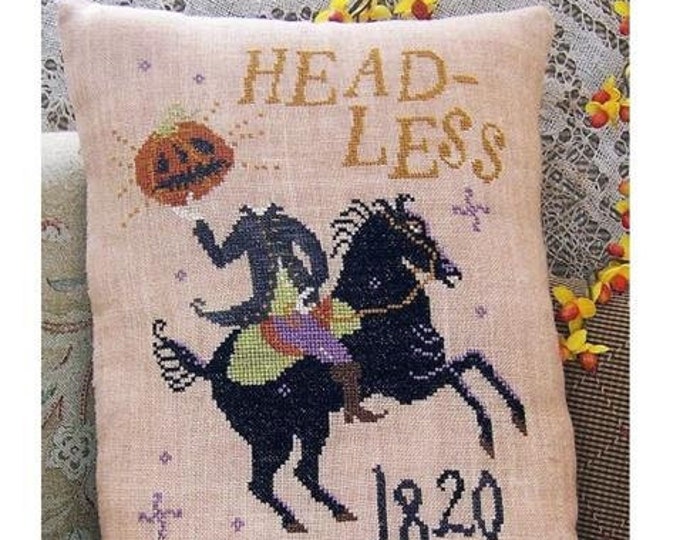 Headless Horseman | Miss Prim | Cross Stitch Pattern - Etsy