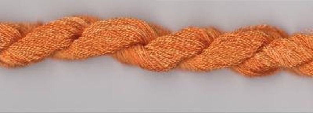 Goldfish Hand Dyed Silk Floss by Dinky Dyes - Etsy