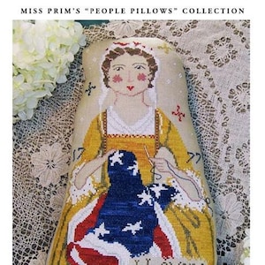 Betsy Ross Miss Prim Cross Stitch Pattern - Etsy