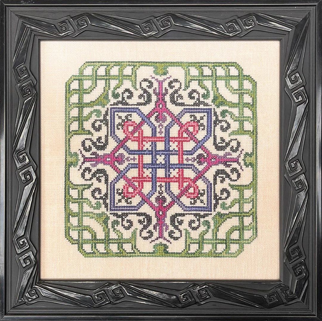Woven Clover | Ink Circles | Cross Stitch Pattern - Etsy