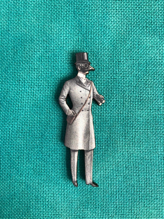 Dapper Plague Doctor Wooden Needle Minder - Etsy