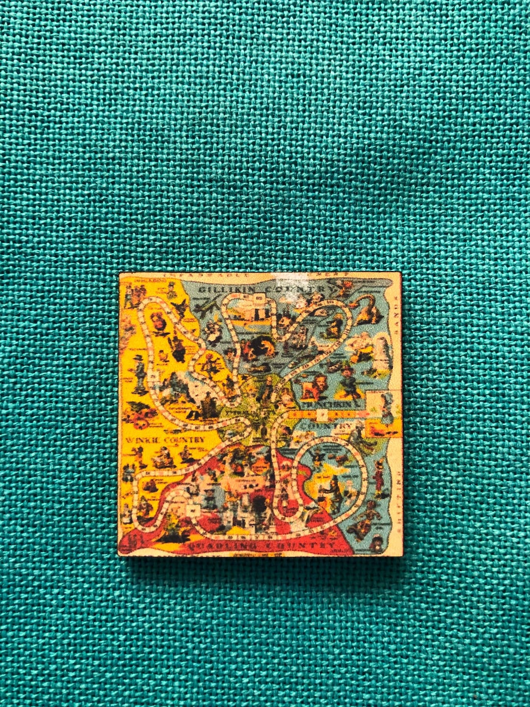 Vintage Oz Board Game | Wooden Needle Minder | Cover Minder - Etsy