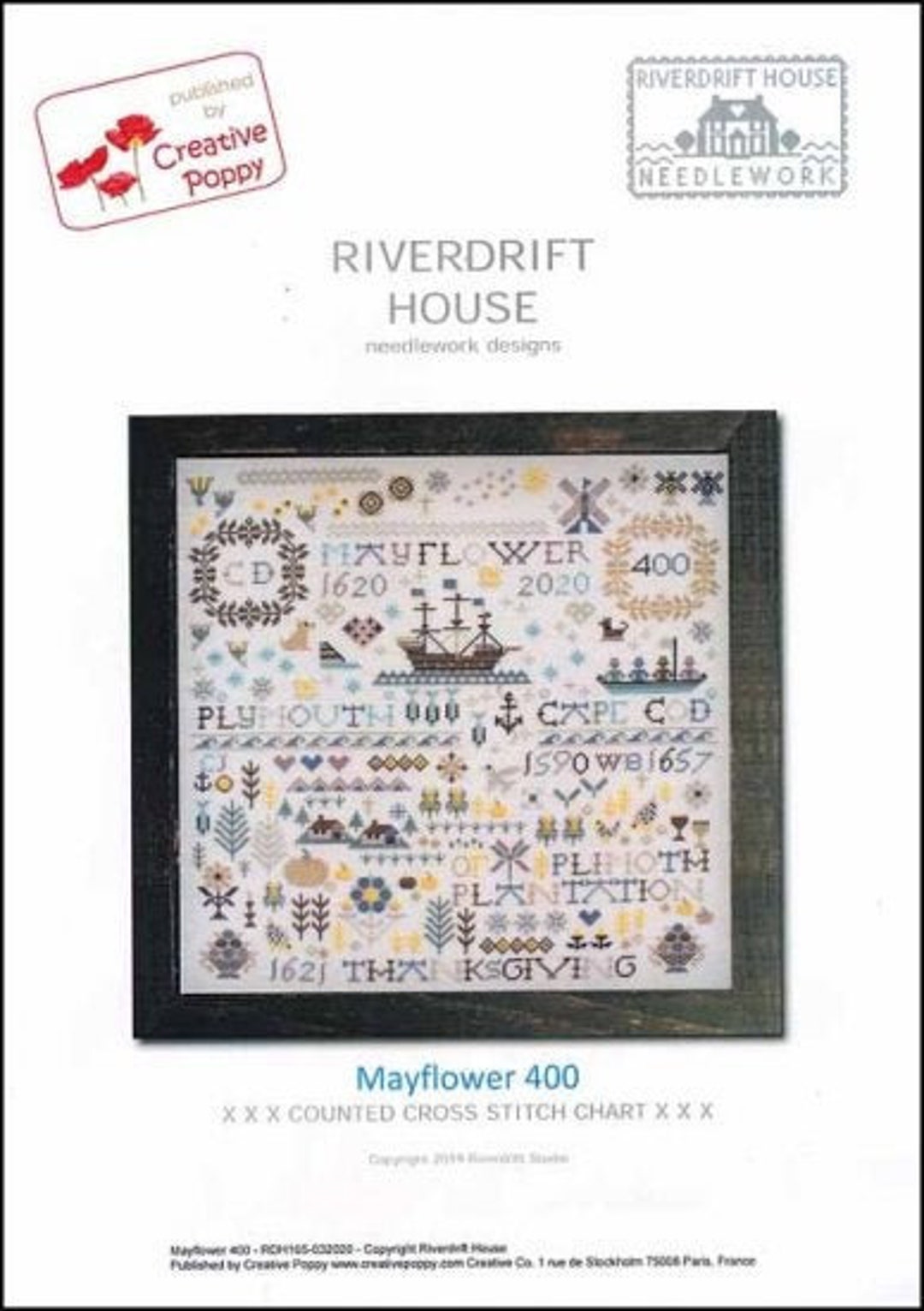 Mayflower 400 | Riverdrift House | Cross Stitch Pattern - Etsy