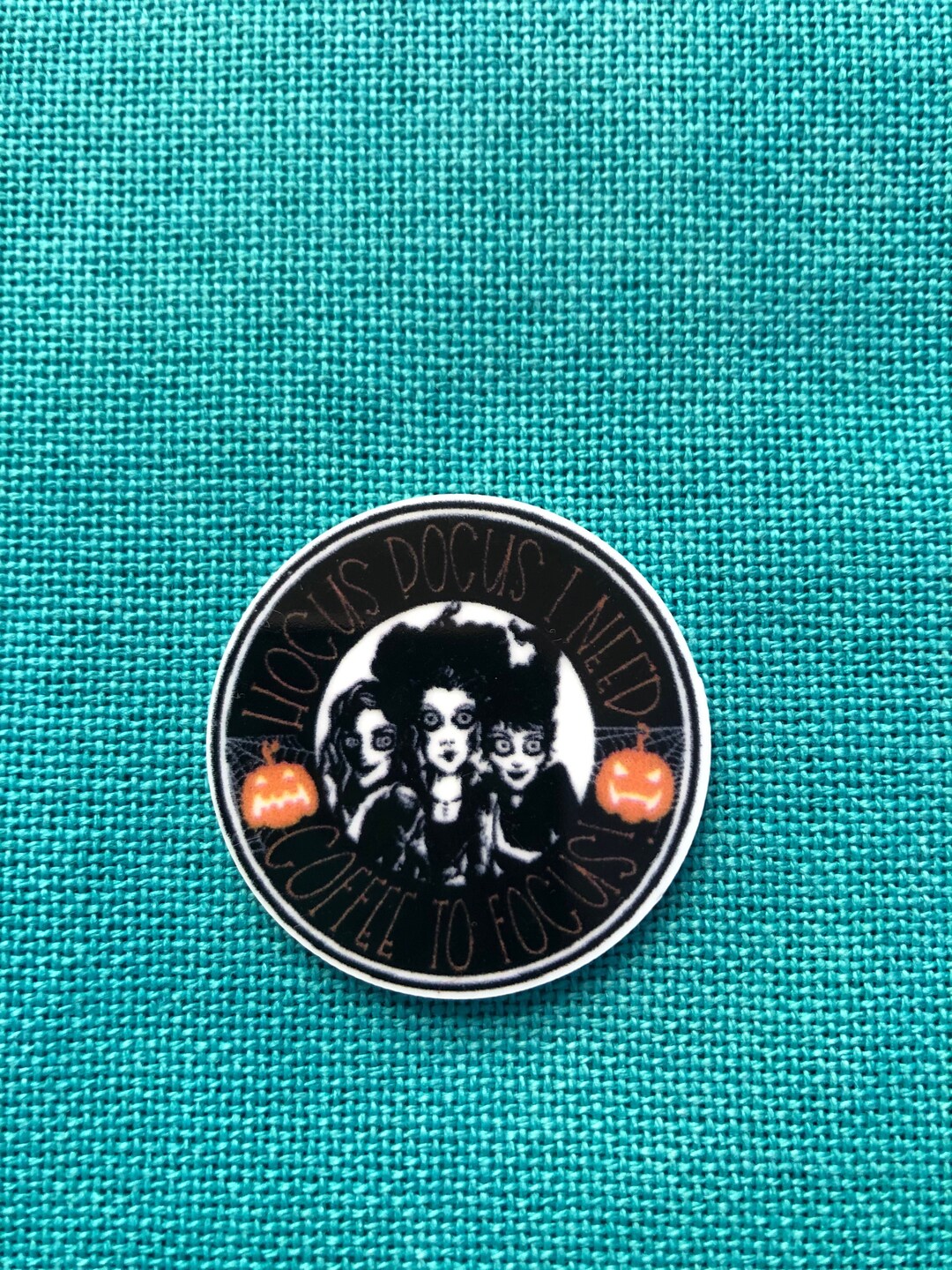 Coffee to Focus - Hocus Pocus | Needle Minder | Cover Minder - Etsy