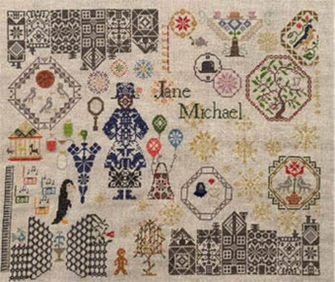 Mary Poppins | Aury TM | Cross Stitch Pattern - Etsy