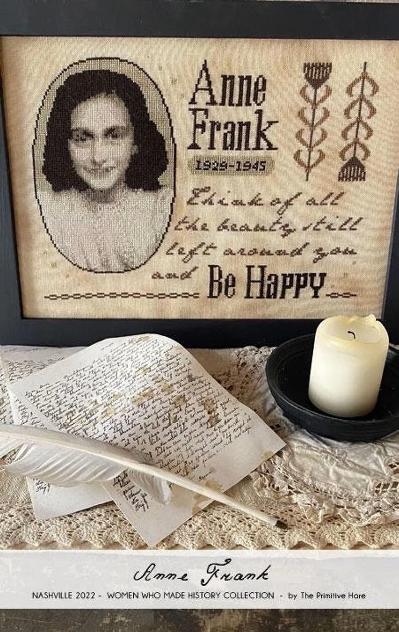 Anne Frank Women Who Made History the Primitive Hare - Etsy