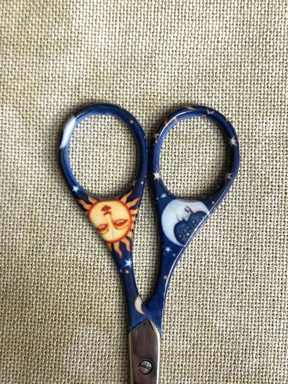 Sun & Moon Embroidery Scissors - Etsy