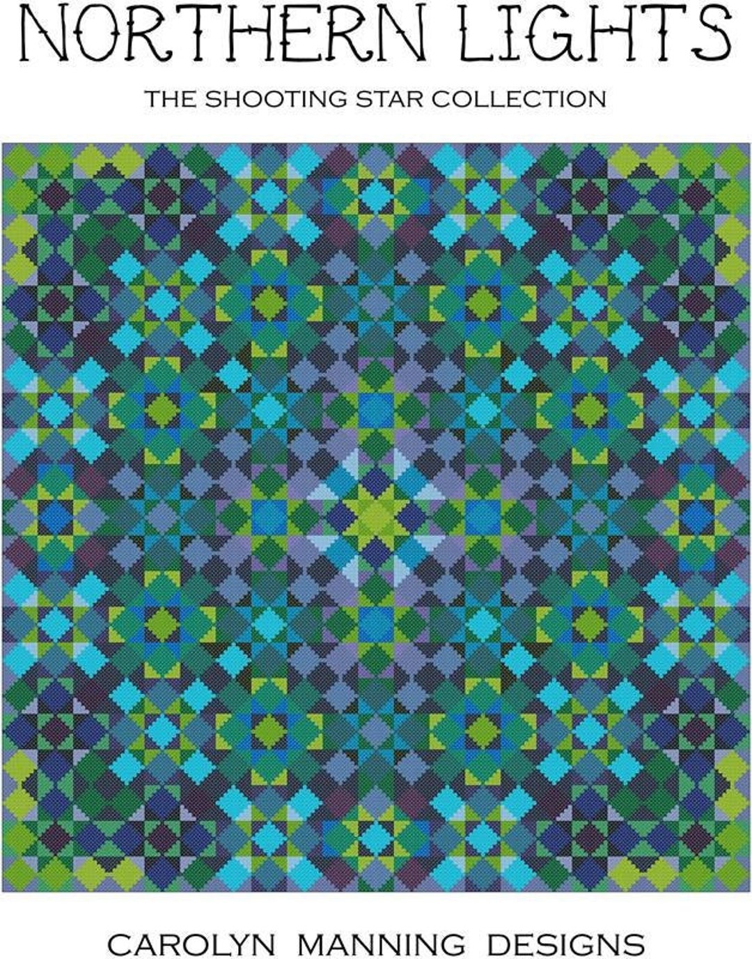 Northern Lights Carolyn Manning Designs Cross Stitch Chart - Etsy