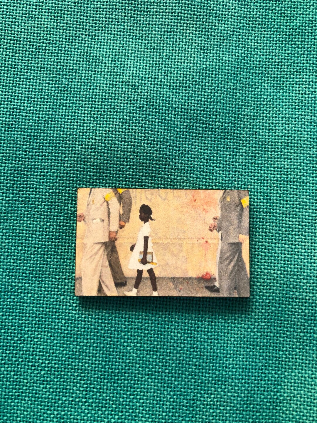 Ruby Going to School Wooden Needle Minder Cover Minder - Etsy