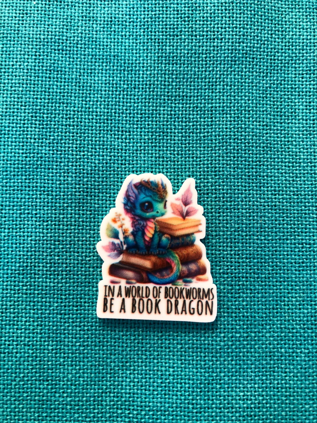 Book Dragon | Needle Minder | Cover Minder - Etsy