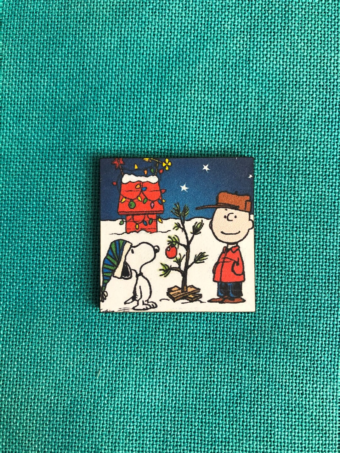 The Best Christmas Tree | Wooden Needle Minder | Cover Minder - Etsy