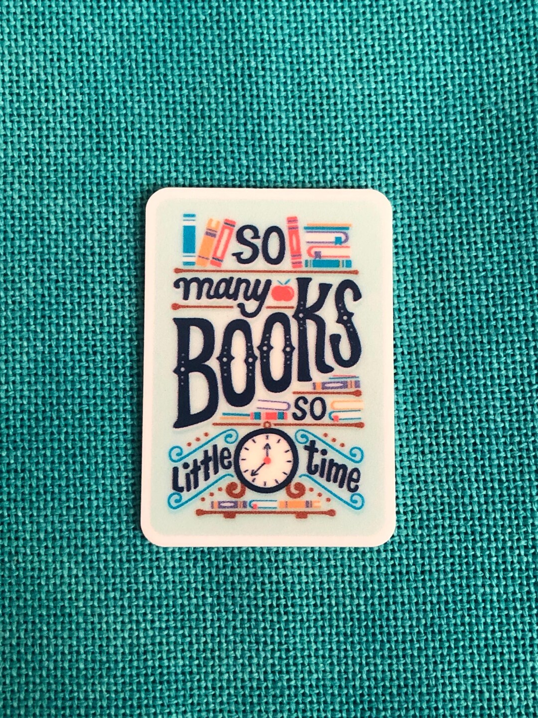 So Many Books | Needle Minder | Cover Minder - Etsy