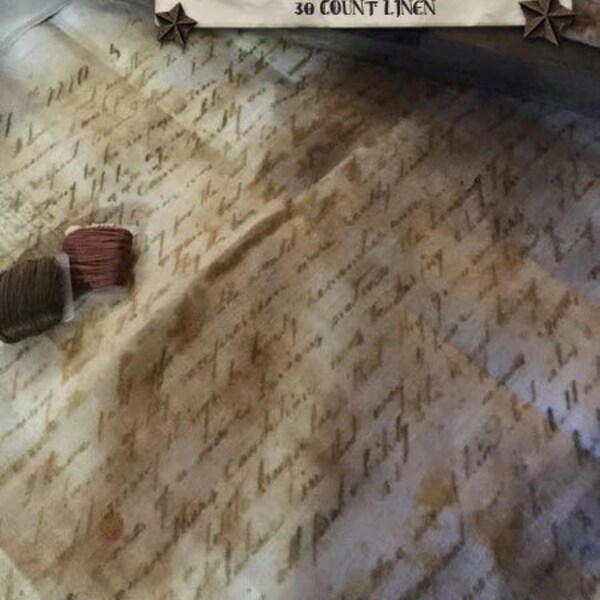 Primitive Linen Fabric - Etsy