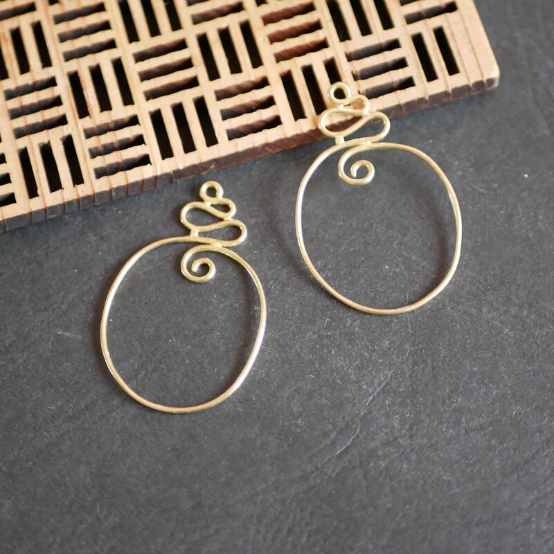 Bijoux en laiton - Etsy France