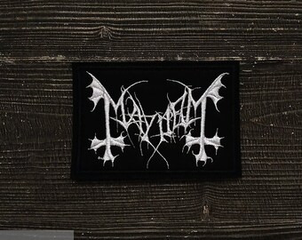 Mayhem patch | Etsy