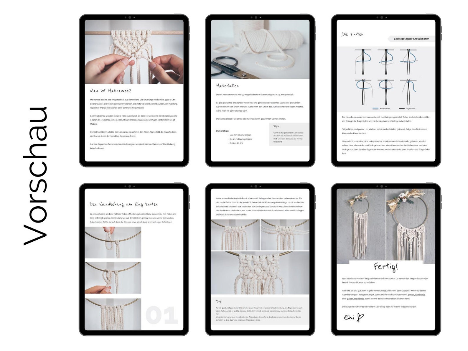 Makramee Ring Anleitung Pdf