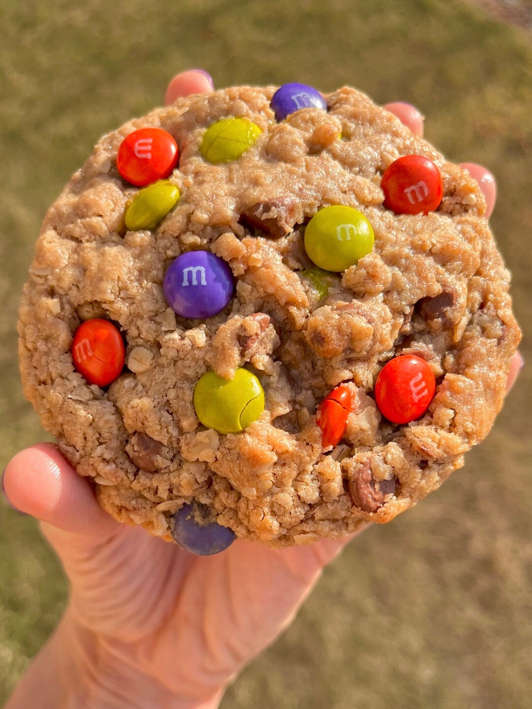 Monster Mash Recipe- Peanut Butter and Oat, M&M, Monster Cookie Recipe ...