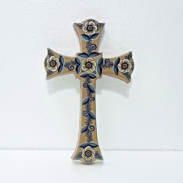 Ceramic Mexican Cross - Etsy