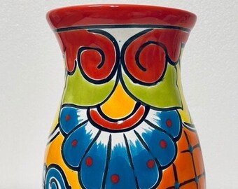 Talavera Vase - Etsy
