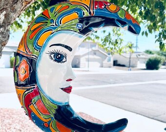 Mexican Moon Art - Etsy