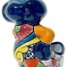 Mexican Talavera Planter Caterpillar Grasshopper Bug Figure - Etsy