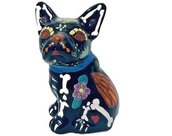 Mexican Pottery Talavera Dog Boxer Bulldog Figure - Etsy