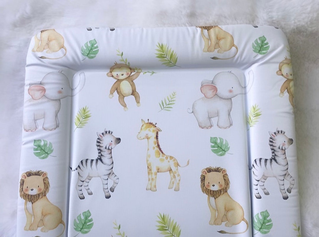 Safari Changing Mat Elephant Giraffe Home Decor Jungle Changing Pad - Etsy