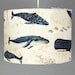 Nautical Lamp Shade Whale Lamp Home Decor Ocean Lampshade Table Lamp - Etsy