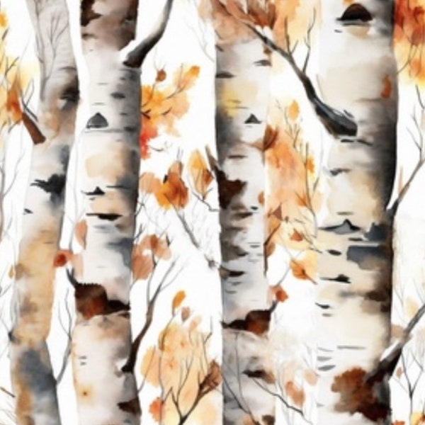 Birch Table Lamp - Etsy