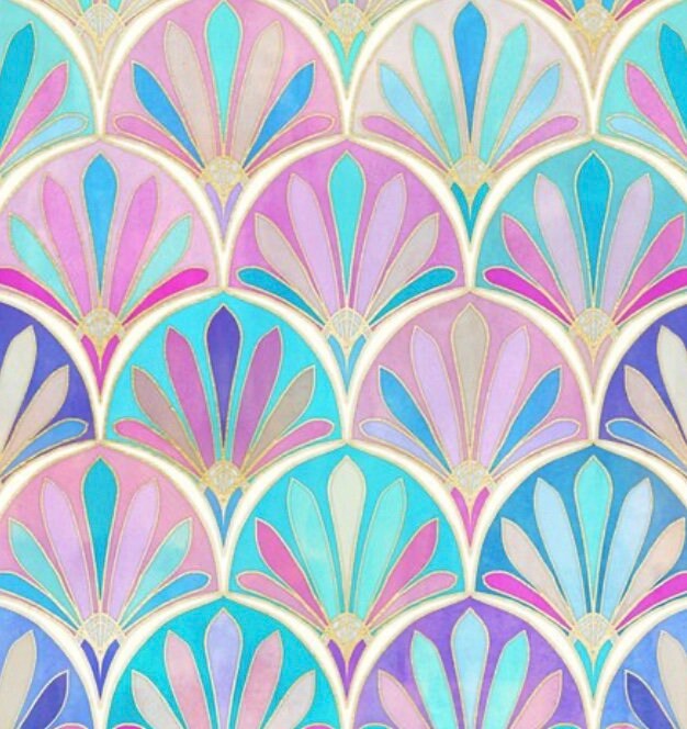 Vintage Art Deco Lamp Shade Pastel Lamp Home Decor Yellow - Etsy UK