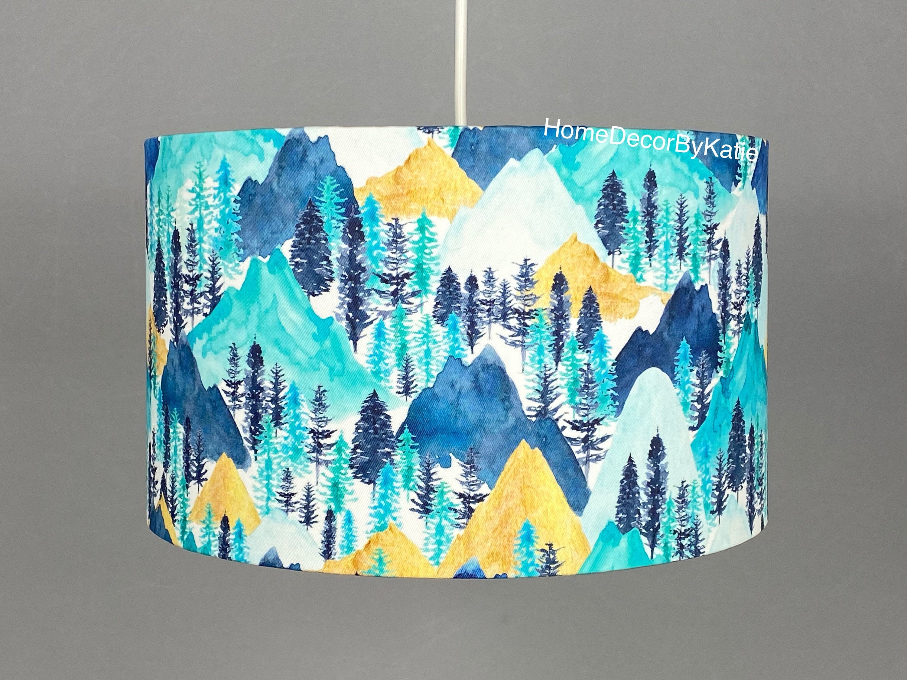 Mountain lamp children's lamp adventure nursery decor | Etsy