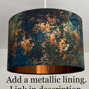 Abstract Lamp Shade Floral Lamp Home Decor Flowers Lampshade Table Lamp ...