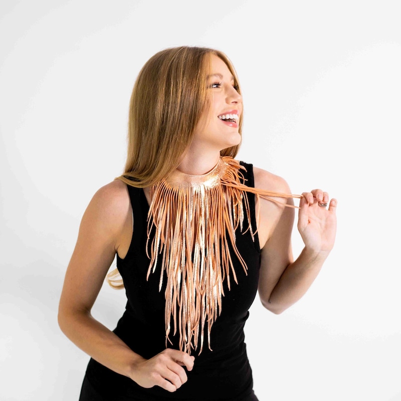 Fringe Necklace - Etsy