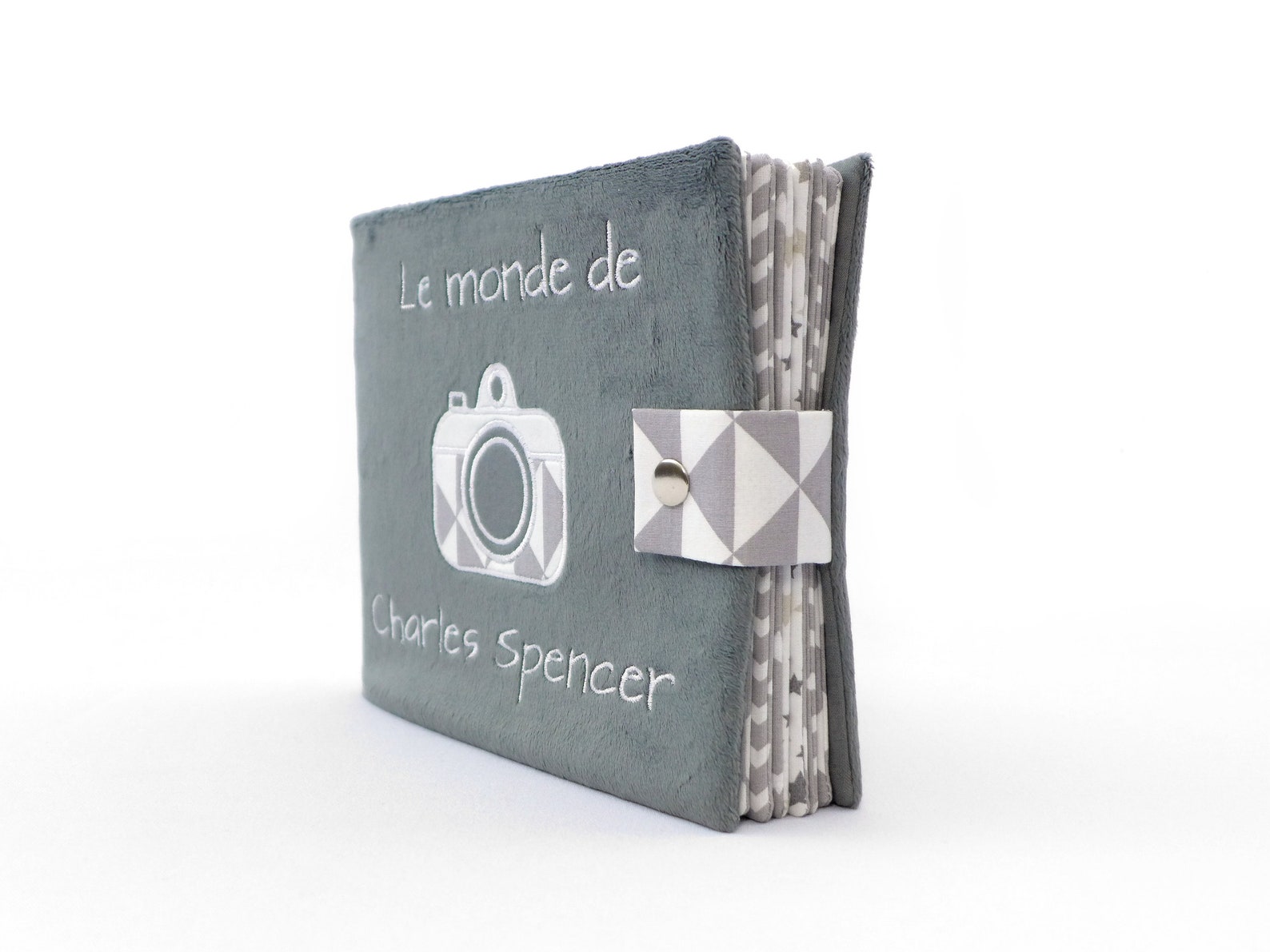 Album photo tissu personnalisé 8 12 ou 16 photos - Etsy France