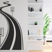 One Way Wall Sticker, Road Wall Decal, Road Signs, Removable Vinyl ...