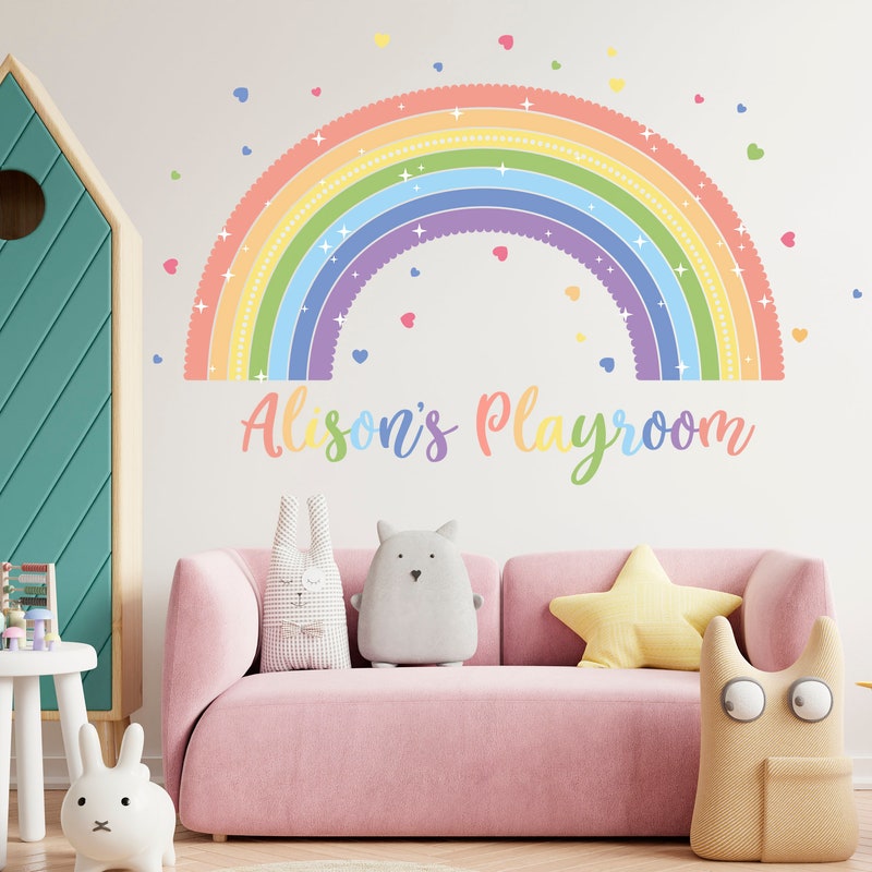 Removable Wall Decals for Kids - Etsy
