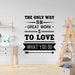 Great Work Wall Sticker, Office Wall Decal, Decor for Office, Removable ...