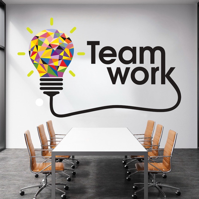 Office Wall Decal - Etsy