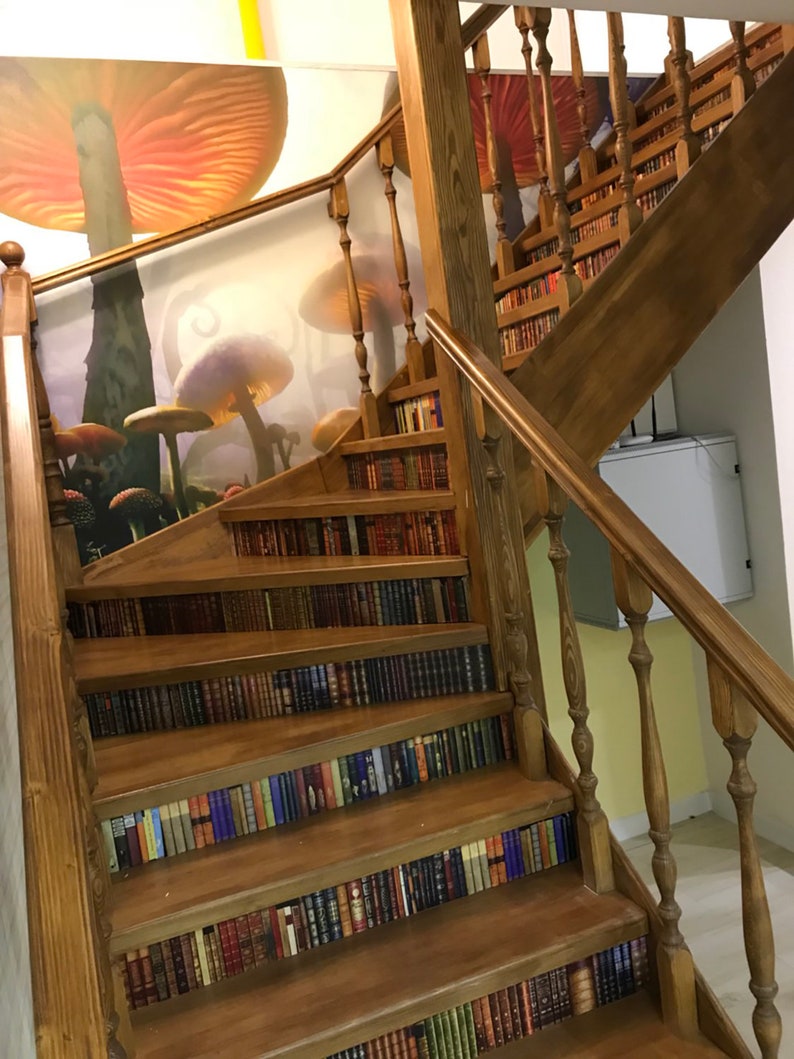 Old Books Floor Sticker Set of 10 Floor Decal Decor for - Etsy