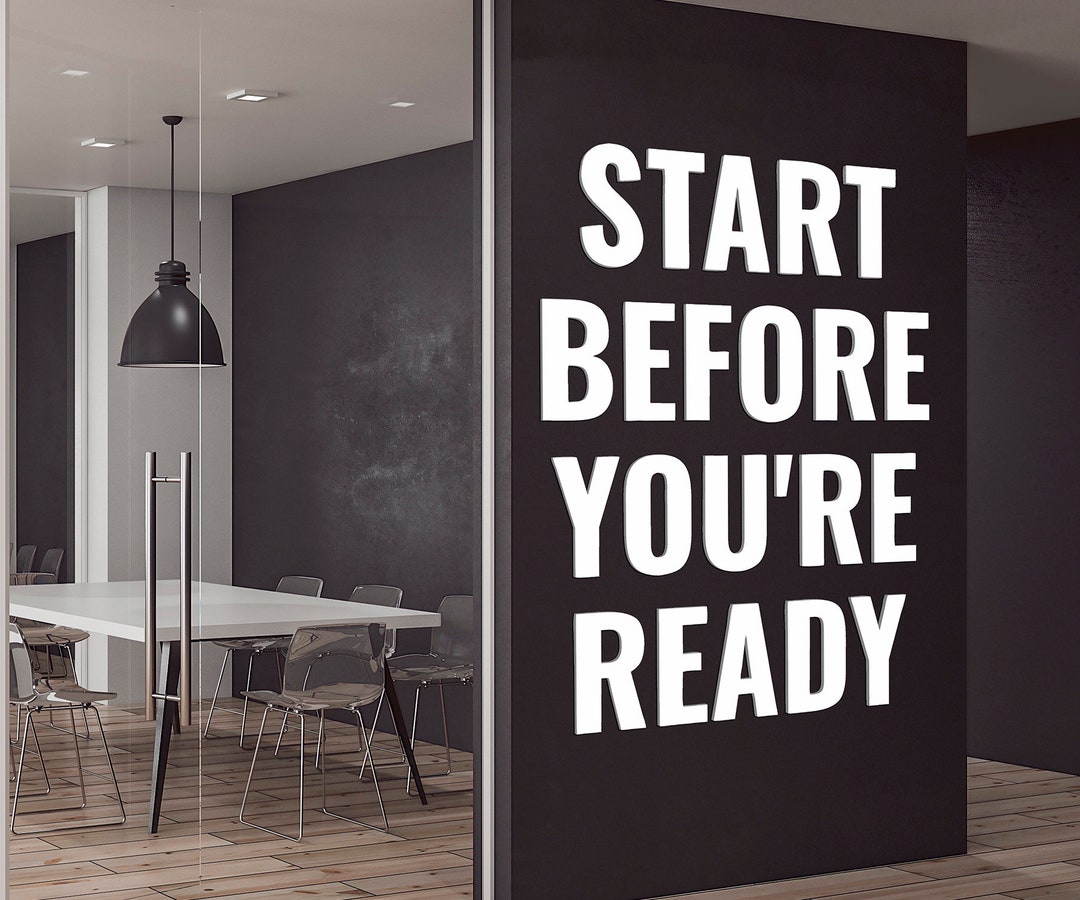 Start Before You're Ready | PVC Wall Panels, 3D Decor, Volumetric ...