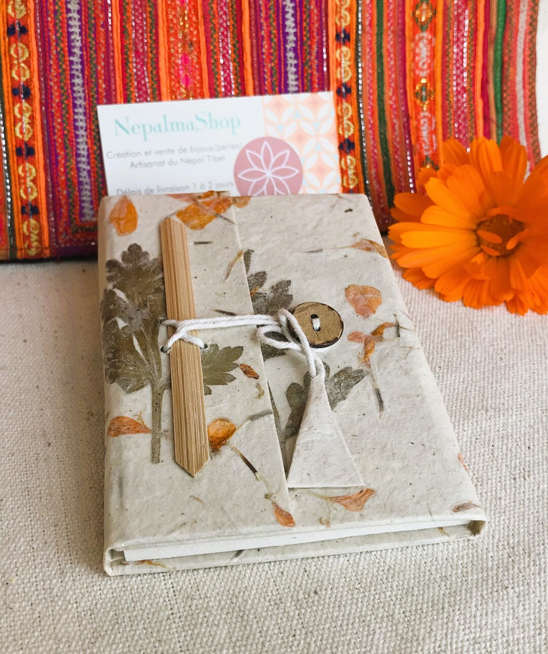 Lokta Paper Notebook-diary-handcrafts From Nepal-handcrafted Natural ...