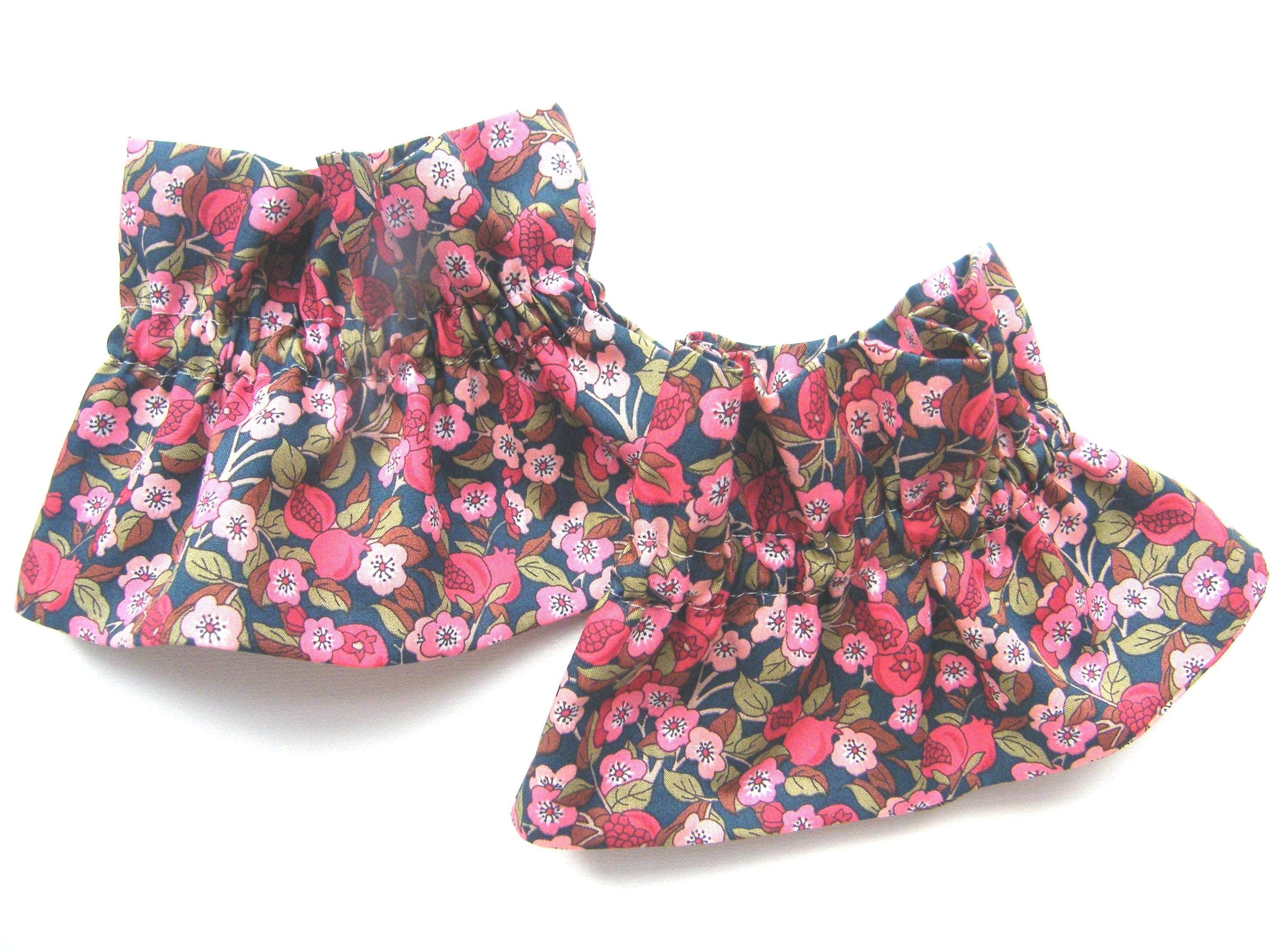 Col Liberty victorien, manchettes Liberty Nectar, plumetis, 2,4,6,8,10 ...