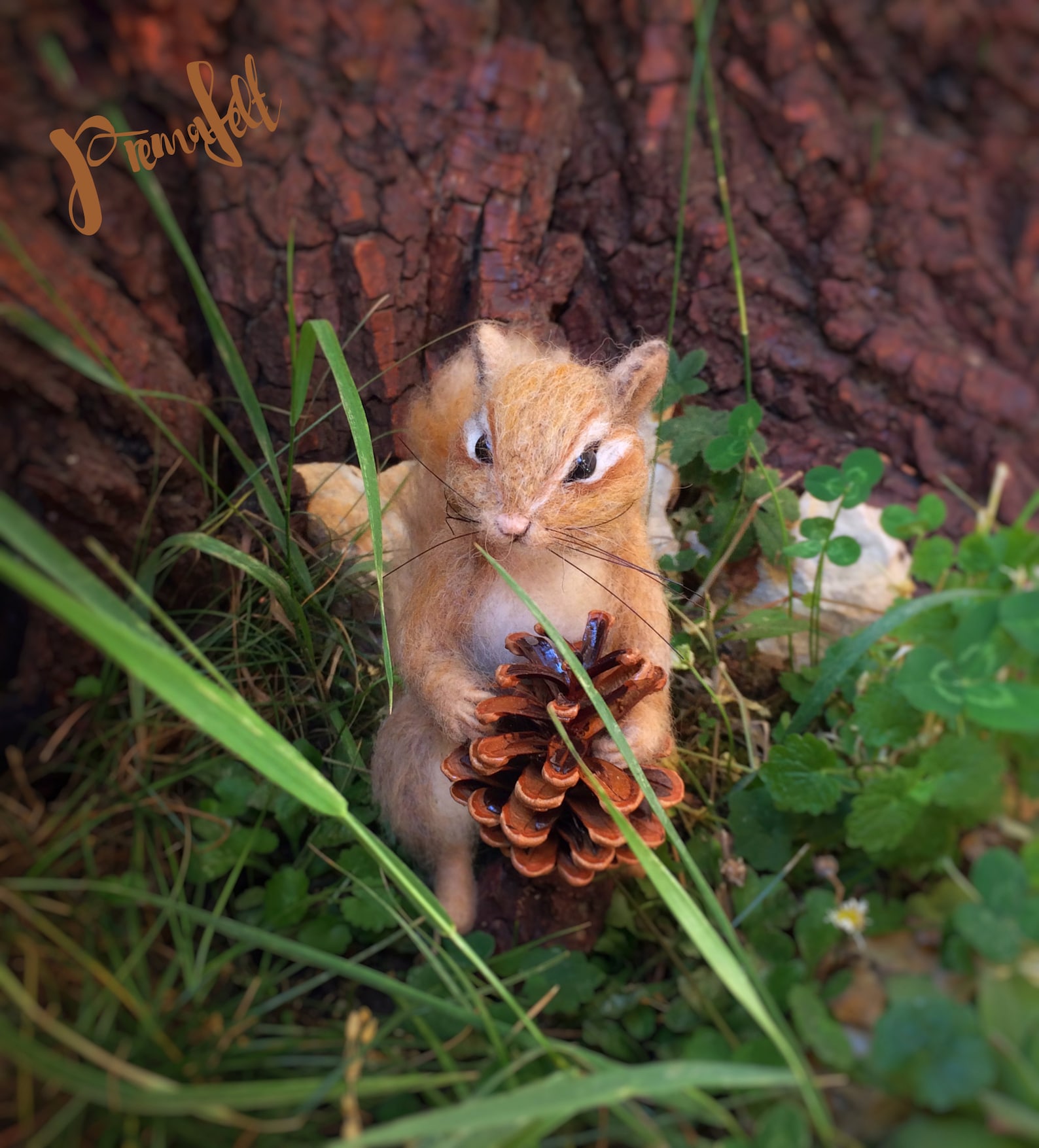 Realistic Handmade CHIPMUNK Sculpture Cute Chistmas Decor - Etsy